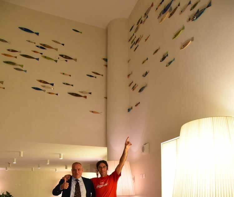 Recycled Art Installation in Portovenere: Interview with Stefano Pilato